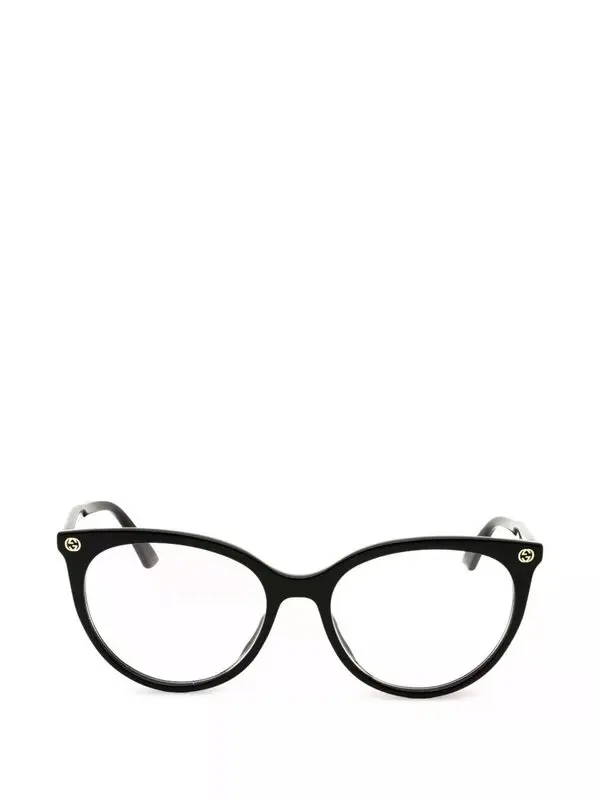 Gucci Cat Eye Frame Eyeglasses - Black