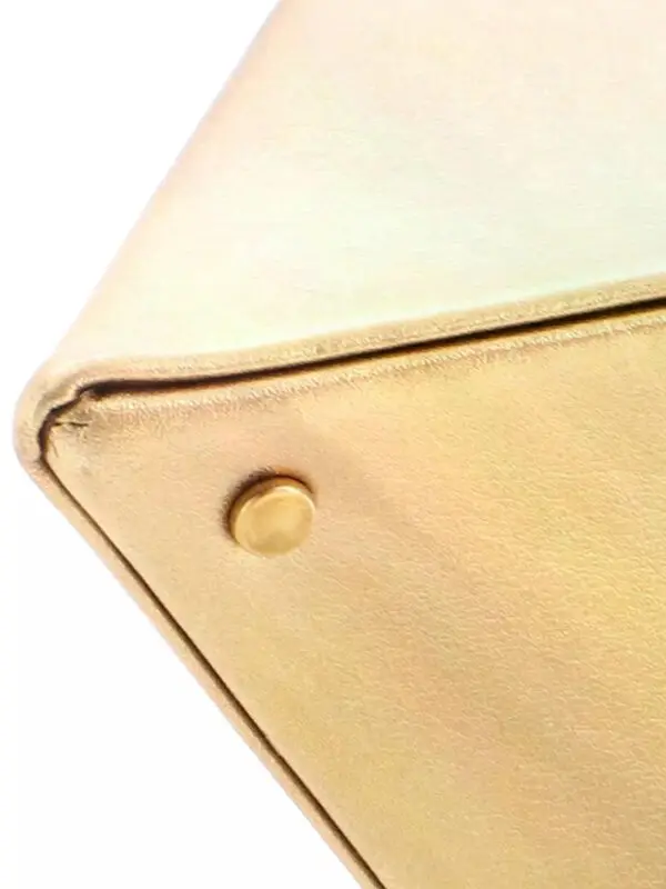 Saint Laurent Pyramid Box Bag Leather Small Clutch Bag