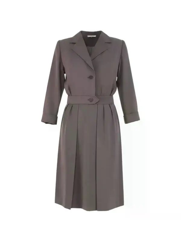 Saint Laurent 1970s Belted Skirt Suit