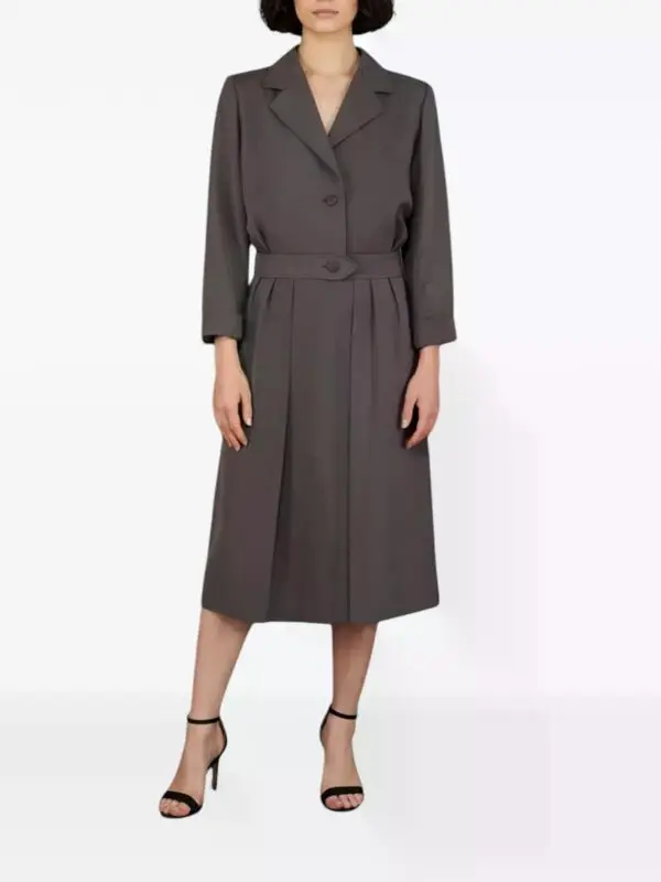 Saint Laurent 1970s Belted Skirt Suit