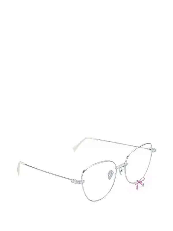 YVMIN Paradise Crystal-embellished Bowknot Glasses