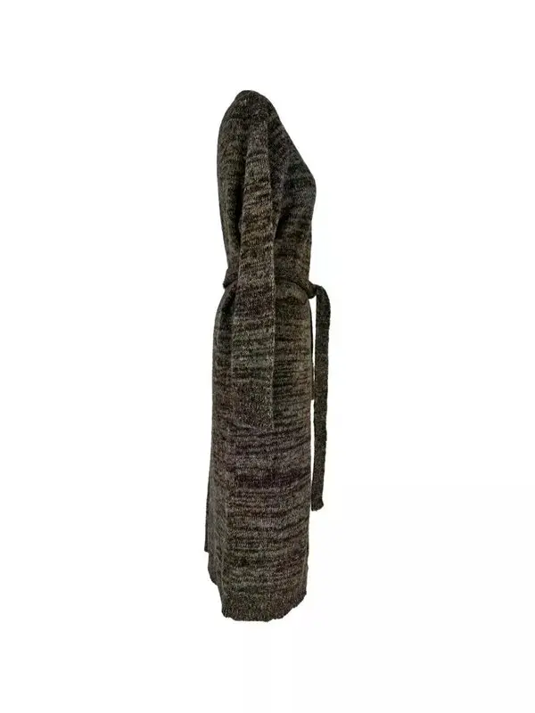 Dries Van Noten Belted Long-sleeve Cardigan