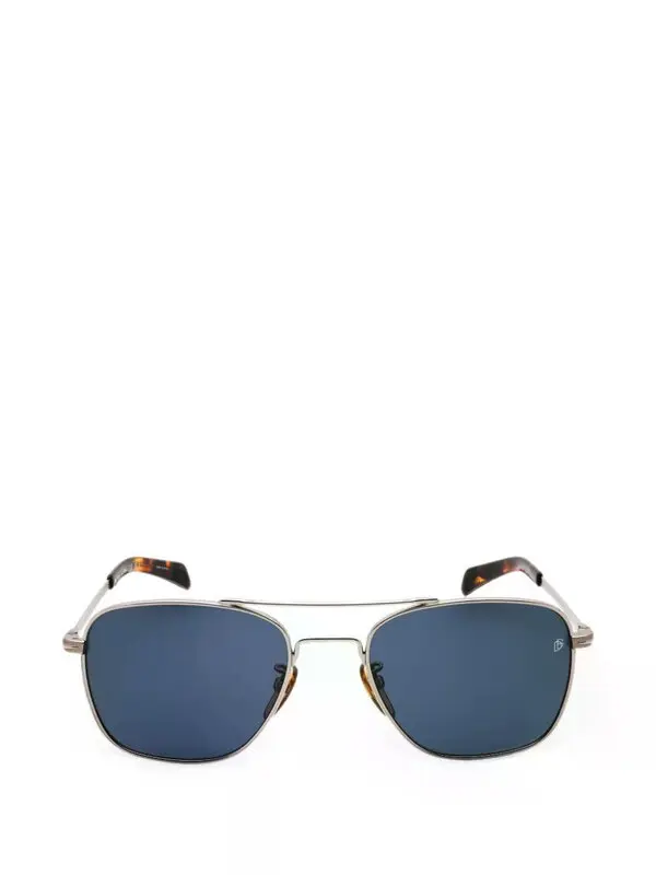 DB EYEWEAR BY DAVID BECKHAM Pilot-frame Sunglasses - Silver