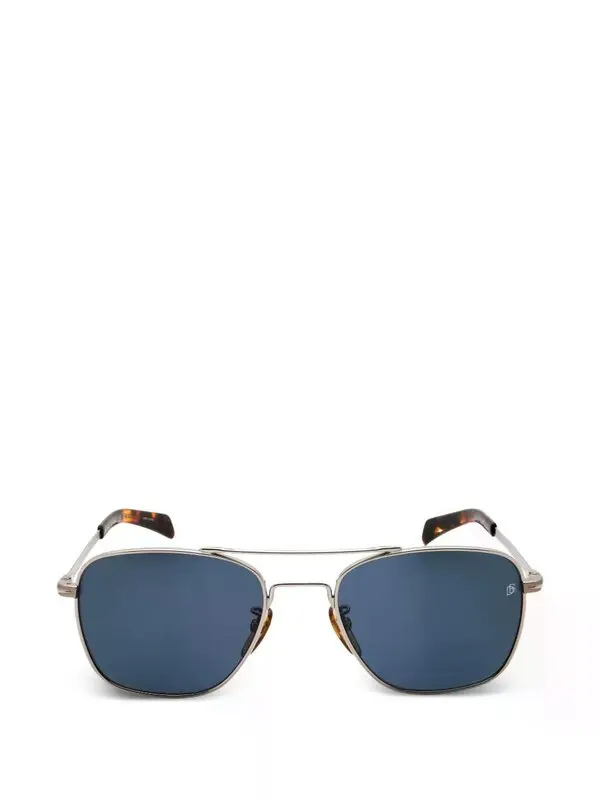 DB EYEWEAR BY DAVID BECKHAM Aviator Sunglasses - Silver