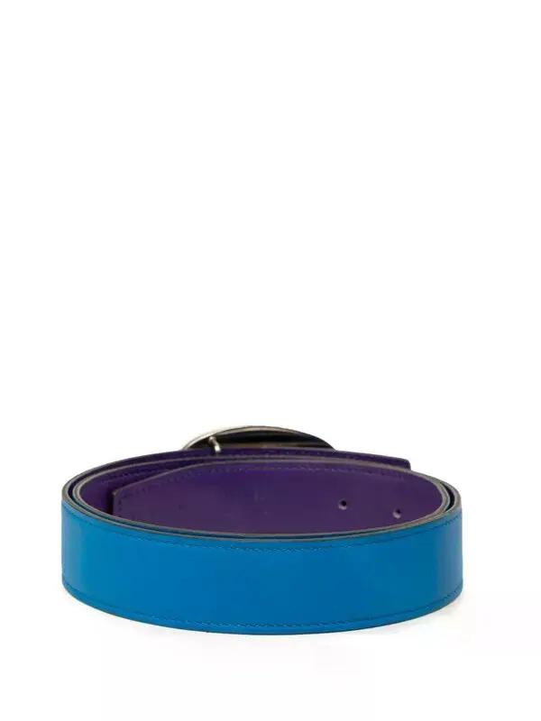 Hermès 2012 Swift And Epsom Chain De Ancre Reversible Belt