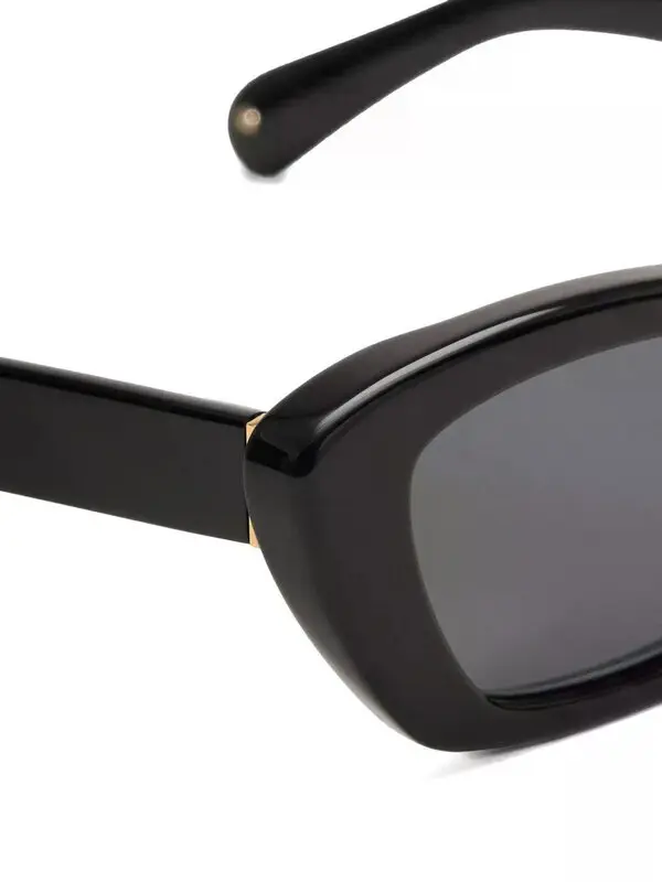 AMI Paris Acetate Sunglasses With Gold Detail