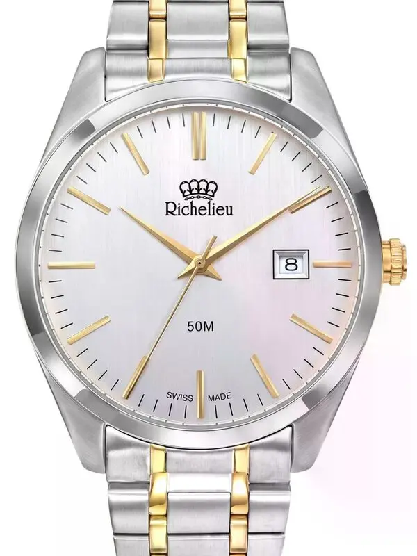 RICHELIEU SWISS Two-tone Quartz Watch - Silver