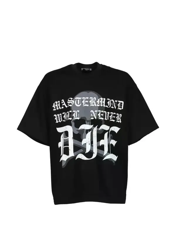 MASTERMIND WORLD Will Never Die Ss Tee / Blk