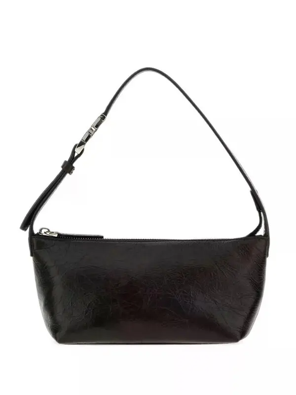 Fendi Crinkled Leather Tote Bag