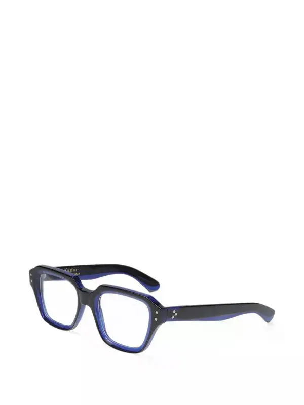 KADOR Smoke Geometric Frame Eyeglasses