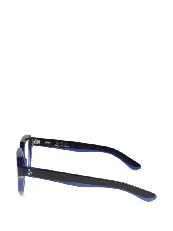KADOR Smoke Geometric Frame Eyeglasses