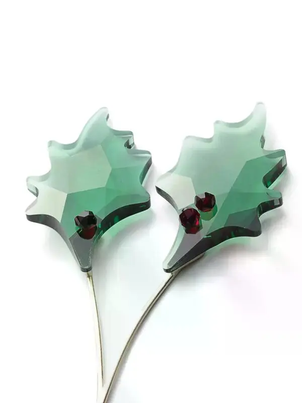 SWAROVSKI Crystal Holly Leaf Embellishment