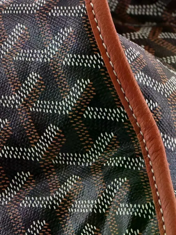 Goyard Saint Leger Briefcase Coated Canvas Backpack