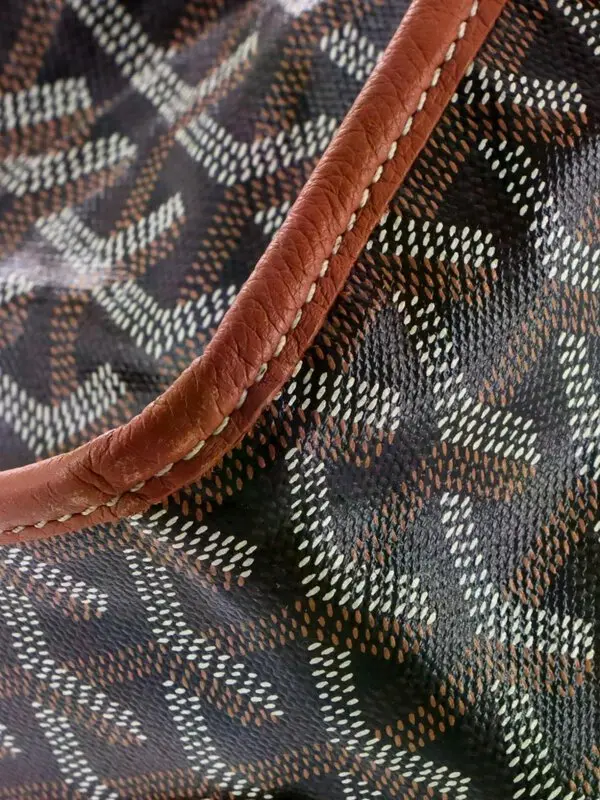 Goyard Saint Leger Briefcase Coated Canvas Backpack