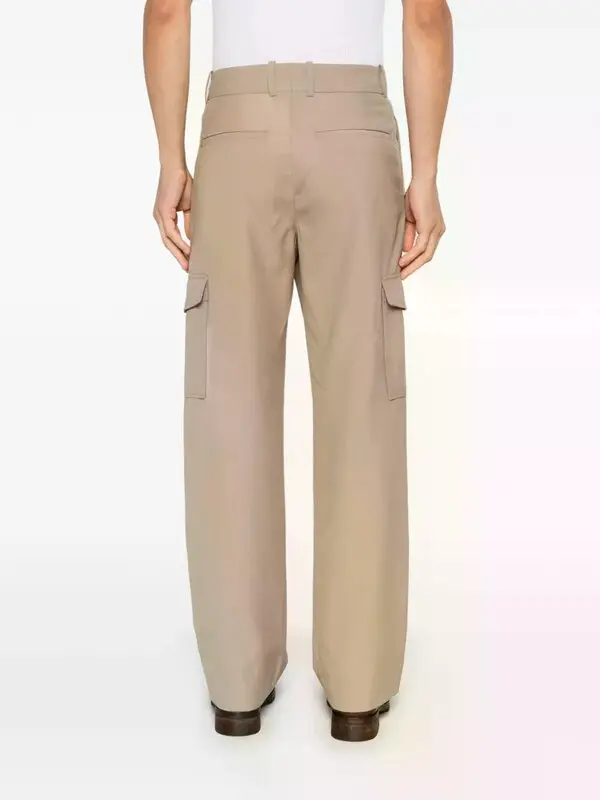Drole De Monsieur Pleated Cargo Trousers