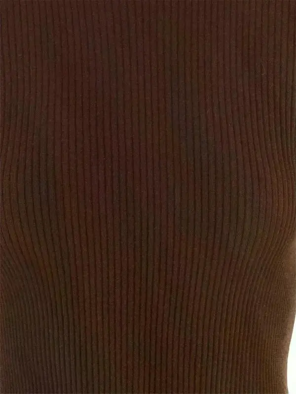 OLIVER LATTUGHI Ribbed-knit Roll-neck Sweater