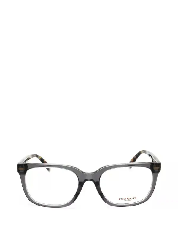 COACH Square Frame Eyeglasses - Grey