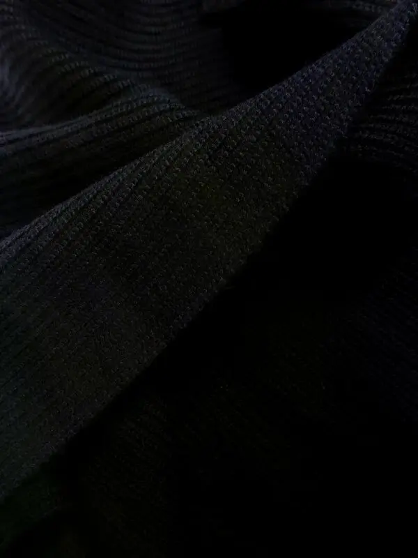 Brioni Ribbed-knit Scarf