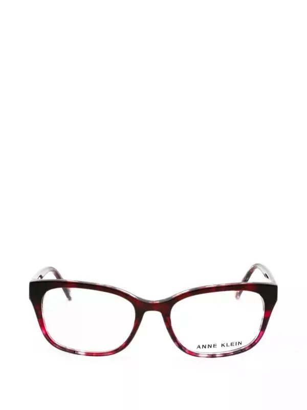 Anne Klein Rectangle-frame Glasses - Red