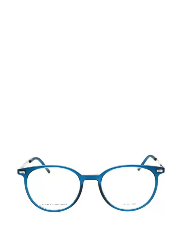 Tommy Hilfiger Round Frame Eyeglasses - Blue