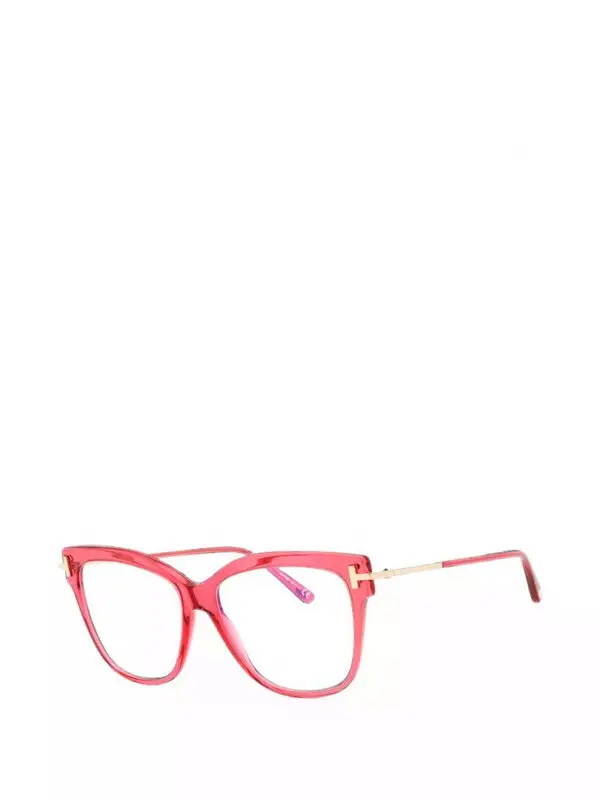 TOM FORD Cat-eye Glasses - Red