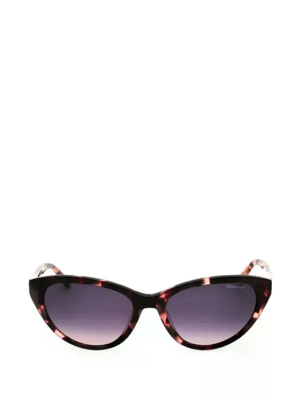 Gant Cat-eye Frame Sunglasses With Tortoiseshell Effect - Brown