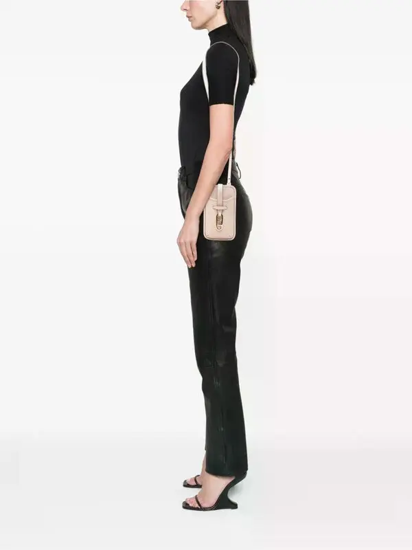 Fendi O Lock Phone Pouch Crossbody Bag