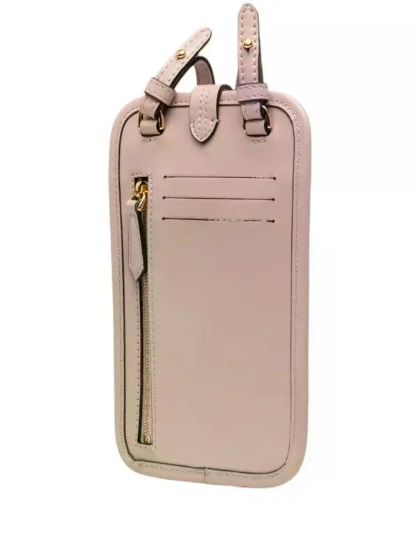 Fendi O Lock Phone Pouch Crossbody Bag