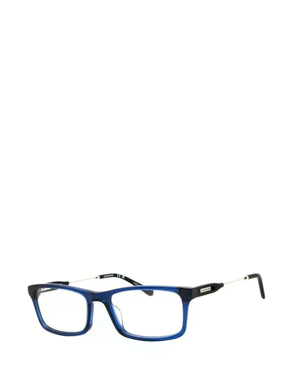 Calvin Klein Rectangle Eyeglasses - Blue