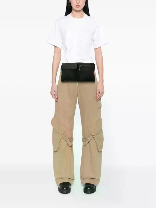 Gucci 2000-2015 Gg Canvas Double Pocket Belt Bag