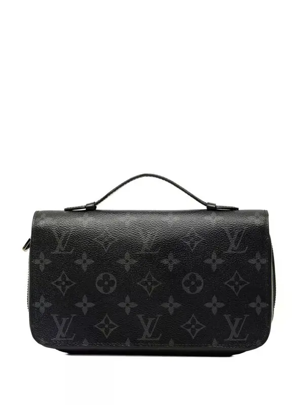 LOUIS VUITTON 2010-2026 Monogram Eclipse Zippy Xl Wallet Long Wallets