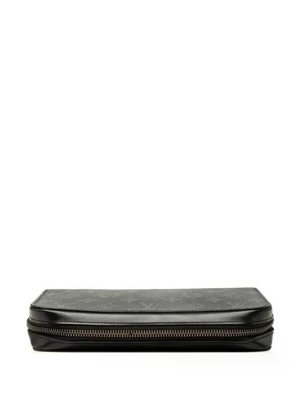 LOUIS VUITTON 2010-2026 Monogram Eclipse Zippy Xl Wallet Long Wallets