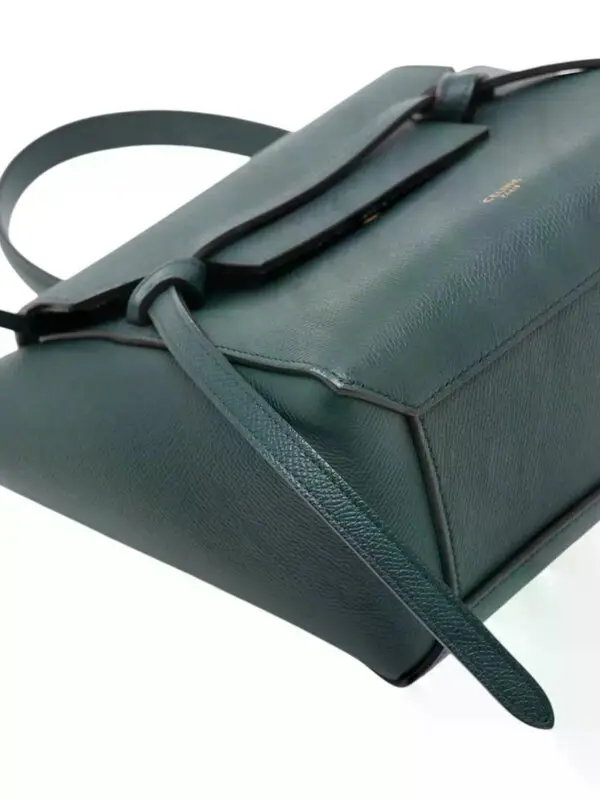 Celine 2000-2026 Micro Grained Calfskin Belt Bag Satchel