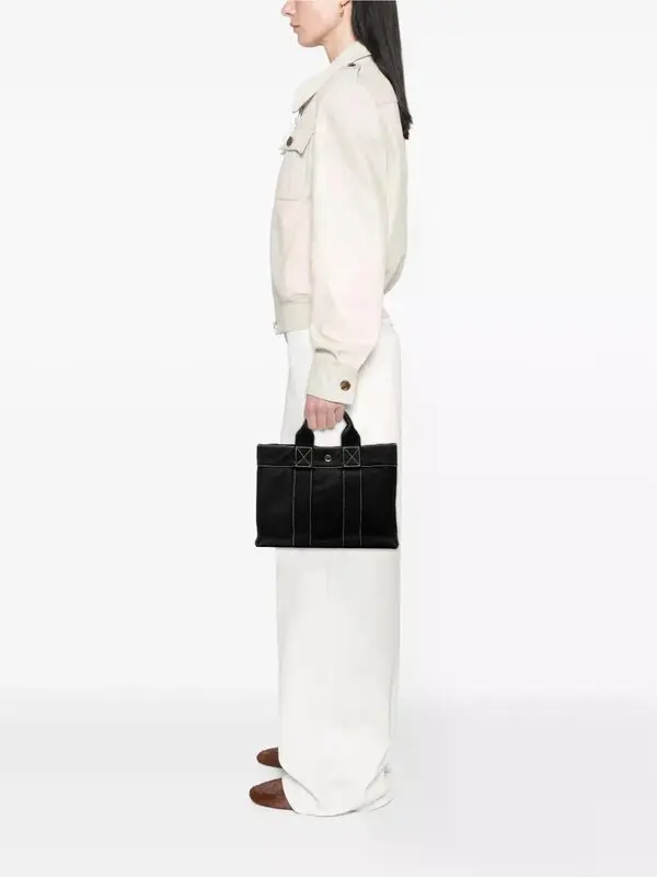 Hermès Canvas Fourre Tout Pm Tote Bag