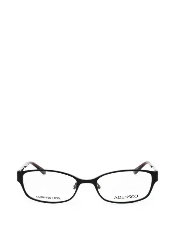 ADENSCO Rectangle Frame Eyeglasses - Black