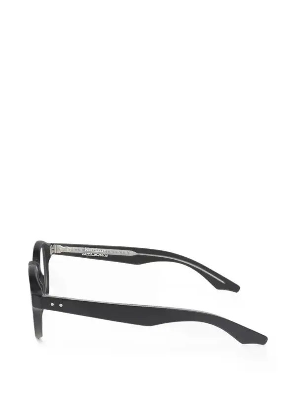 Kàdor K-master Geometric Frame Eyeglasses - Black