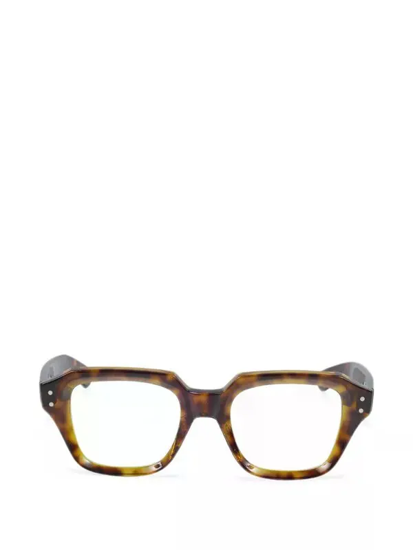 Kàdor Smoke Square-frame Eyeglasses With Tortoiseshell Effect - Brown