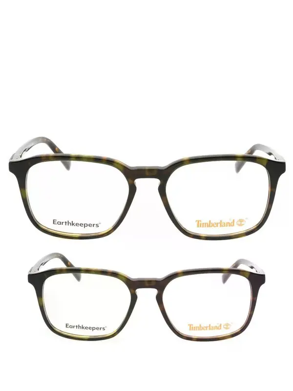 Timberland Earthkeepers Rectangle Eyeglasses - Black