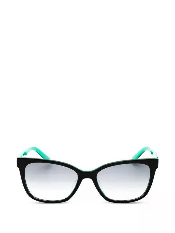 Calvin Klein Rectangle Frame Sunglasses - Black