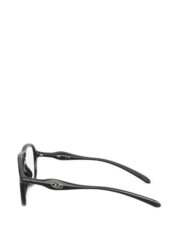 DIESEL® Double-bridge Navigator-frame Glasses