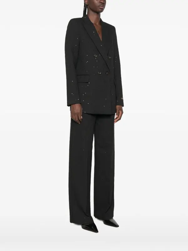 Ermanno Scervino Wool Double-breasted Jacket