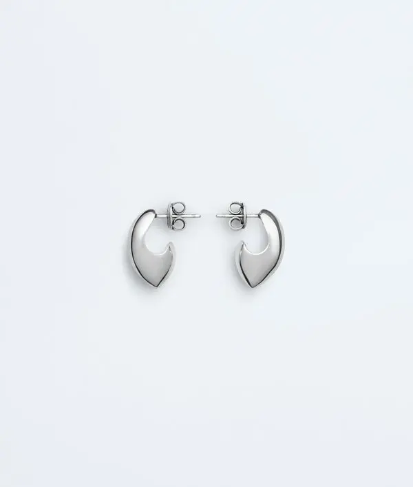 Bottega Veneta Candy Claw Earrings - Silver