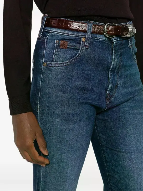 Jacob Cohen Cara Faded Straight-leg Jeans