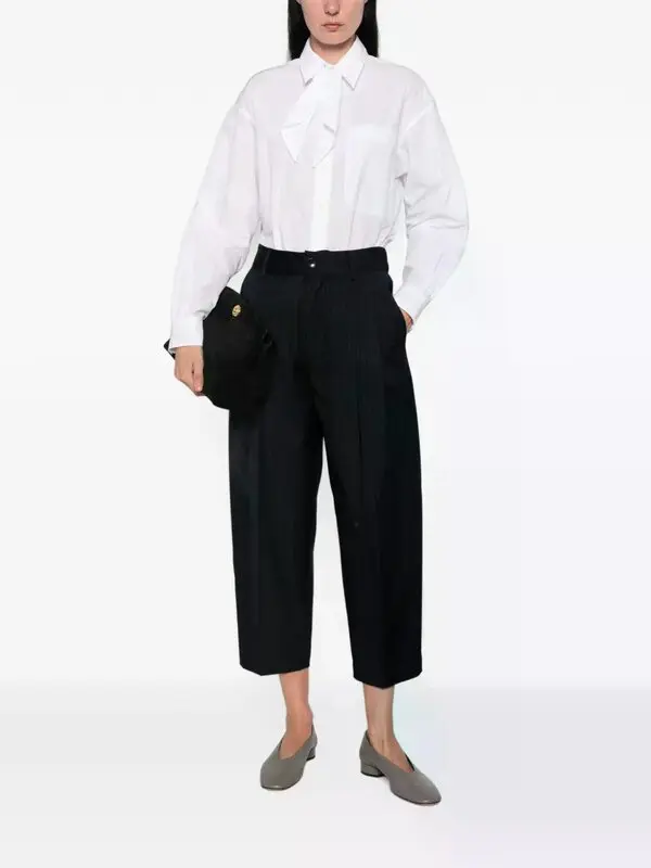 NICHOLSON & NICHOLSON Pinstripe Tailored Trousers