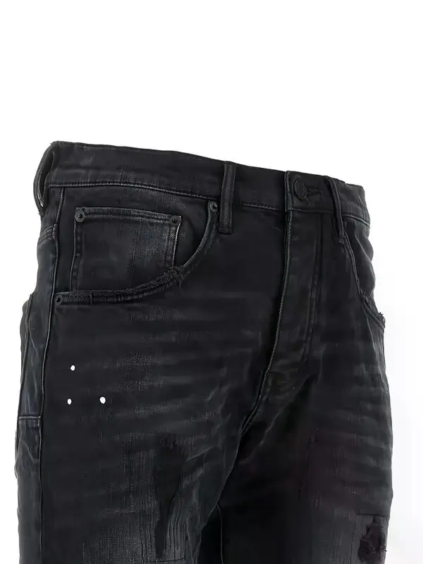 PURPLE BRAND Mid Rise Slim Jeans
