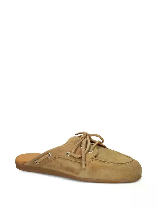 POSA Lace-up Backless Mules