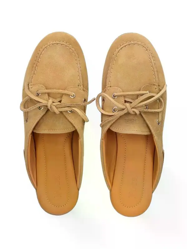 POSA Lace-up Backless Mules