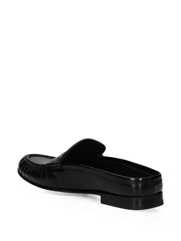 POSA Crinkled-effect Loafers