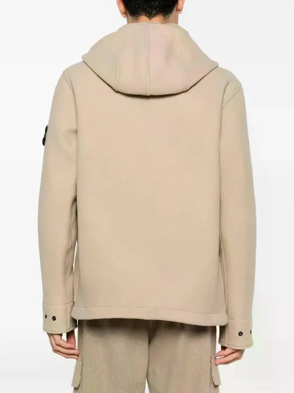 Stone Island Hooded Toggle Jacket