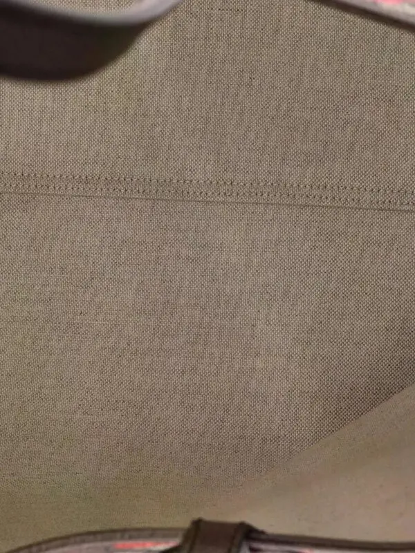 Gucci Gg Open Gg Camouflage Coated Canvas Large Tote Bag